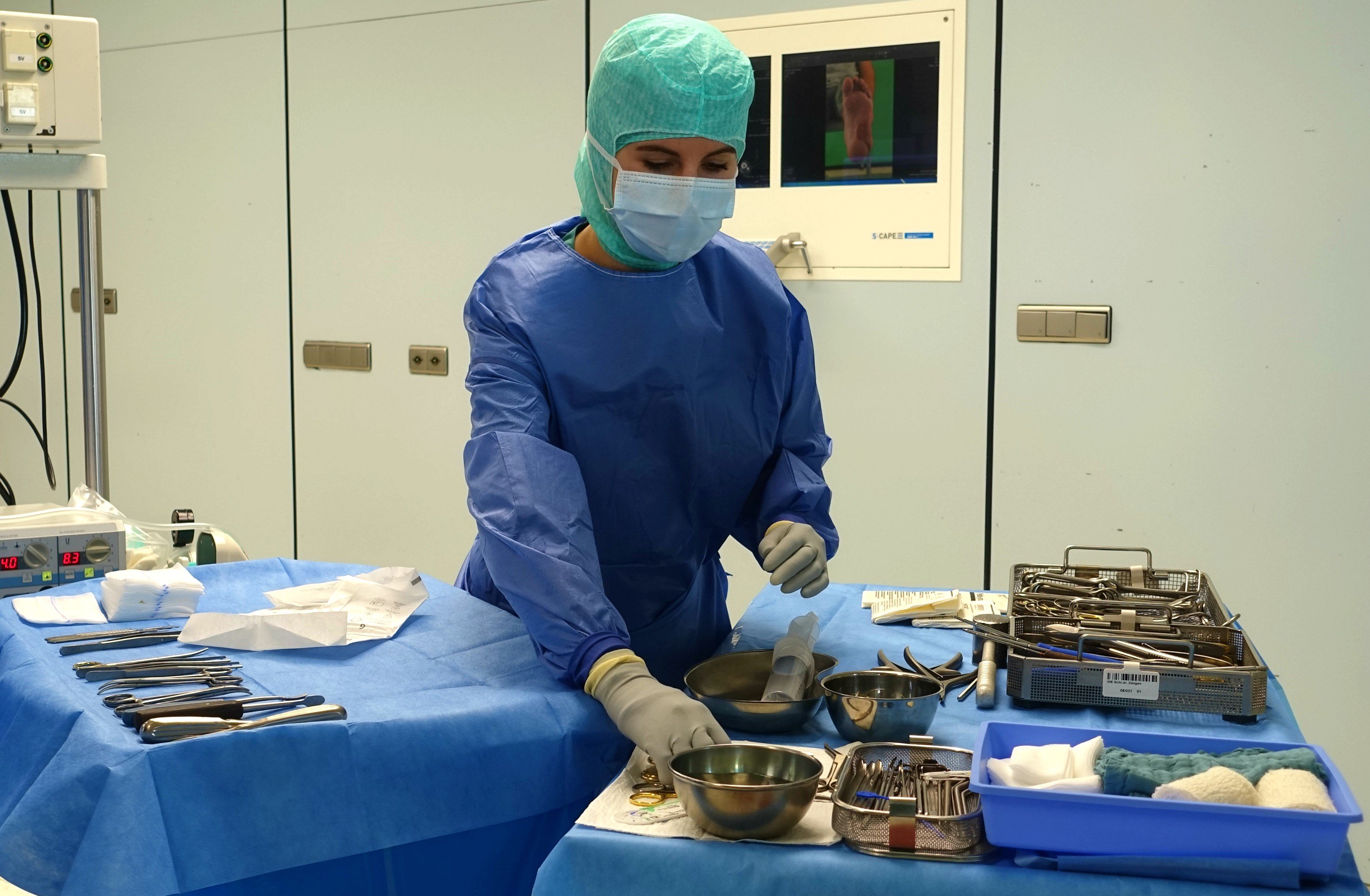 Action im OP - Operationstechnische Assistenten